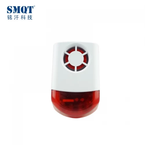 433MHz 100v-240v AC fire alarm wireless strobe siren