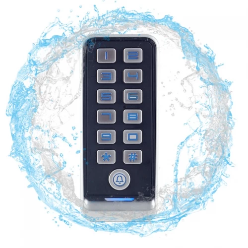 IP67 Waterproof Metal Keypad Access Control/Wiegand Reader for Single ...