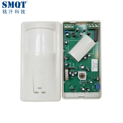 Indoor Wall mounted Infrared+Microwave function PIR Motion Sensor