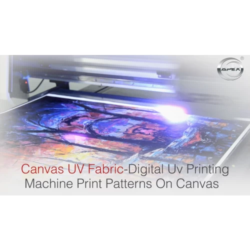 Canvas UV Fabric-Digital Uv Printing Machine Print Patterns On Canvas
