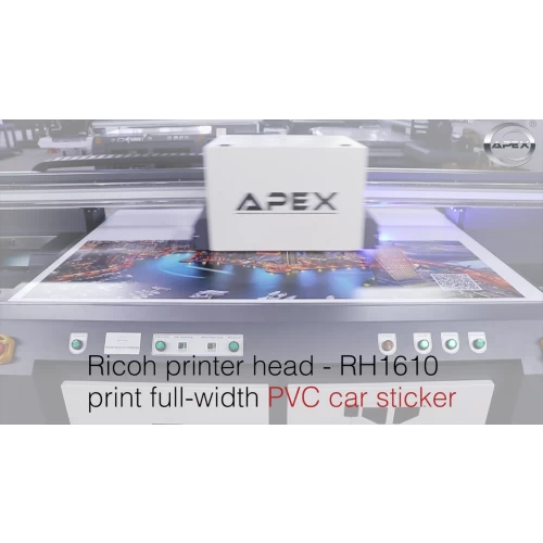 Ricoh printer head - RH1610 print full-width PVC car sticker
