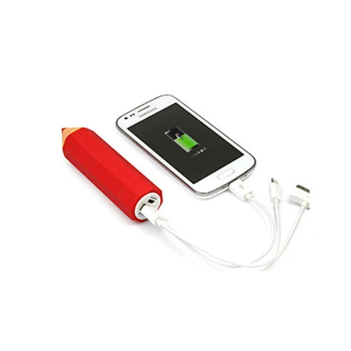 Best custom branded pen shape portable 4000mah fast charging power bank ...