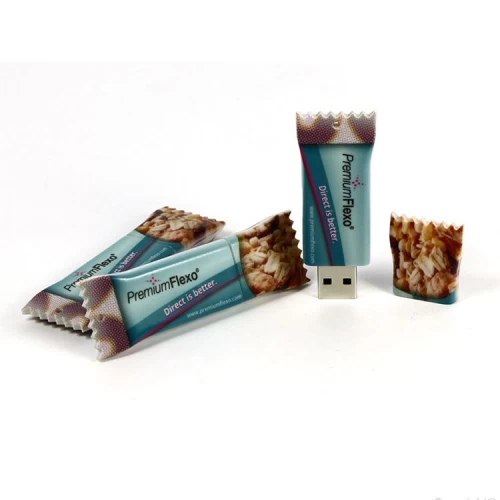 Bulk custom 32gb candy shaped personalized printed flash drive gift ...