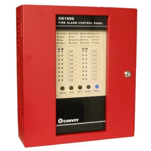 4 zones Conventional Fire Alarm Control Panel