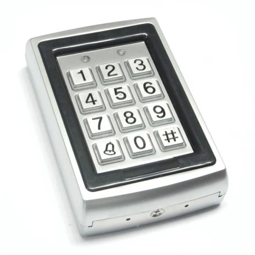 Metal casing RF card access control keypad