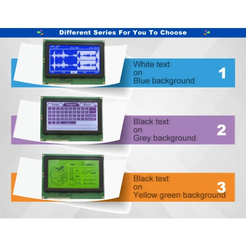 WG2412b2 240x128 lcd display: features and applications