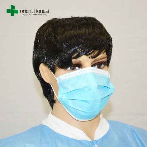 Chinese workshop for disposable medical mask , hospital disposal mask ...