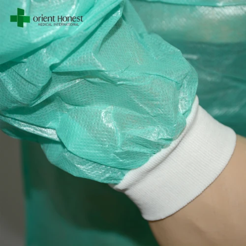 Disposable SMS lab coat for laboratory wholesaler with FDA