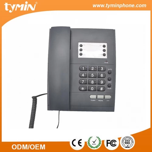 Long life basic corded phone , China user friendly basic phone supplier ...