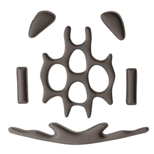 Inner padding fabric for bicycle helmet