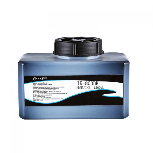 Fast dry printing ink IR-803BK low odor for domino inkjet printer