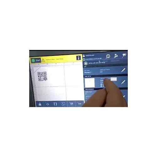 VideoJet 3640 Laser Menu Explation