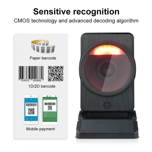 Omnidirectional 2D Desktop Barcode Scanner,Omni Directional 2D/1D ...