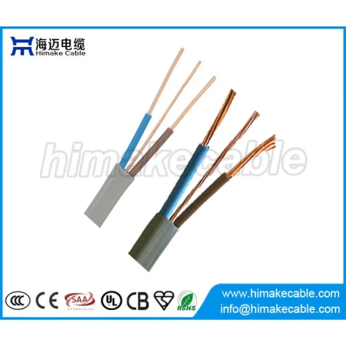 BS6004 PVC Insulated and sheathed Flat Electrical Wire Cable 300/500V ...