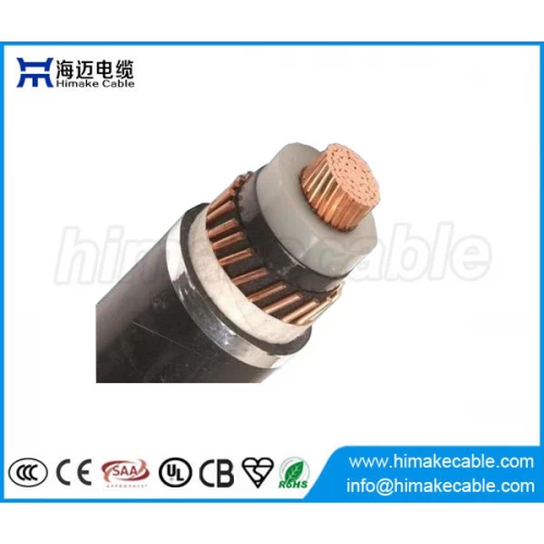 MV Single core Copper XLPE insulated Copper wire shielded Power Cable ...