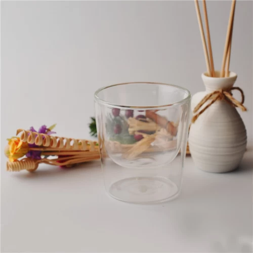 Borosilicate Double Wall Pyrex Drinking Glass,Double wall glass double ...