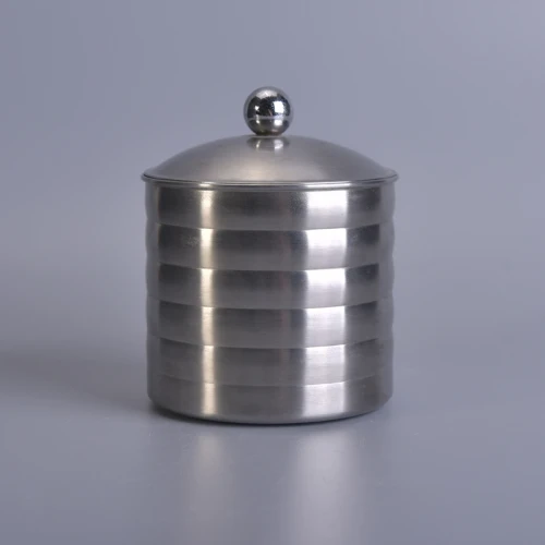 Cylinder tall stainless steel jar with lid, China stainless steel jar ...