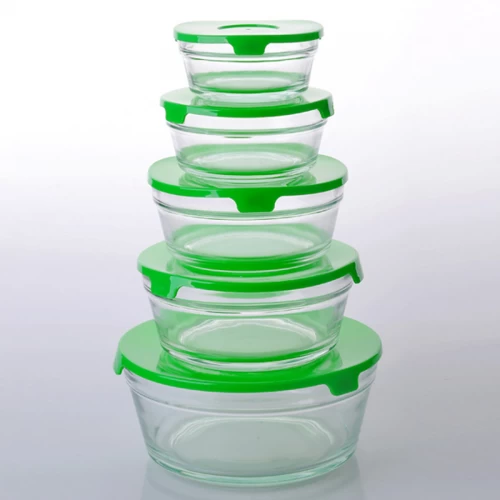 pyrex glass bowls set of 5,pyrex glass food container, china glass bowl ...