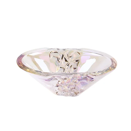 Gold rim glass bowl and silver glass candy bowl sets wholesale