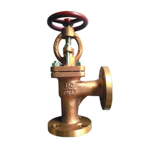 Marine globe valve, Angle stop-check valve, ASTM B62 globe valve