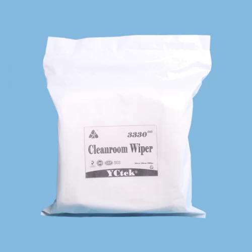 100% Polypropylene Fiber Lint-free Cleanroom Wiping Cloth 9''*9''