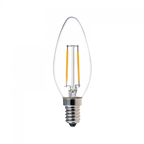 C32 2W LED Filament Candle Light Bulb, LED Filament Candle Clear bulbs ...