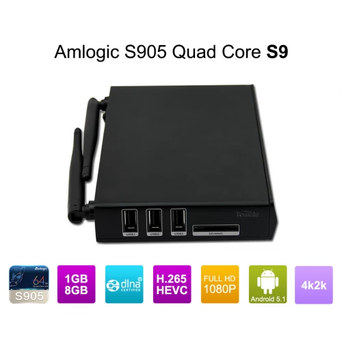 Experience 4K Brilliance with the Google Android5.1 TV Box Chipset S905 ...