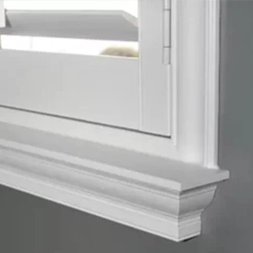 Factory Direct Sale Plantation Shutter with Sill Cover - China Leading ...
