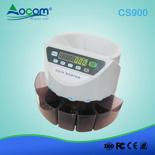 (CS900)Euro Digital Heavy Duty Coin Counter