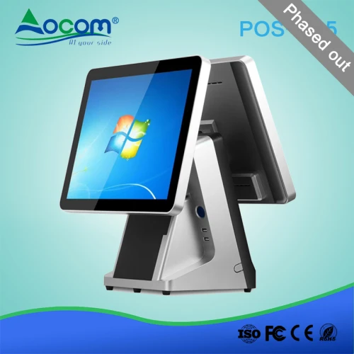 (POS-C15.6) 15.6-inch All in one touch screen POS Terminal With built ...