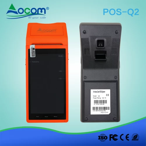 (POS-Q2) 5.5" touch screen 3G android handheld pos terminal