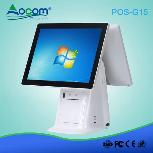 15.6 or 15.1 Inch Andorid Windows All in one Touch Screen POS Machine ...