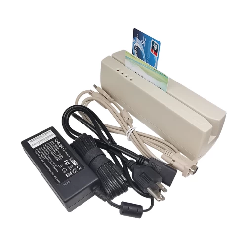 USB 3 Tracks Swipe Magnetic Credit Card Reader