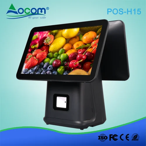 (POS-H15)Android Pos Terminal Pos Machine Touch Screen All in One Pos ...