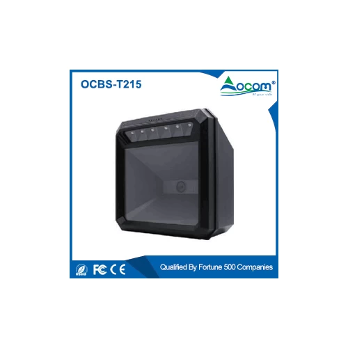 OCBS-T215 Fast Speed 2d Desktop Omni-directional Barcode Scanner