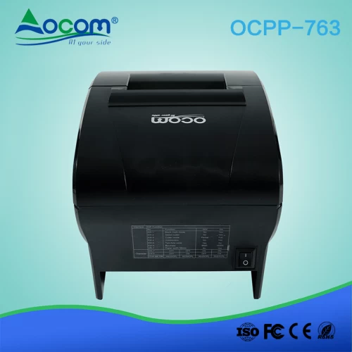 OCPP-763 76mm Impact dot matrix receipt printer with auto cutter OCPP-763 76mm Impact dot matrix receipt printer with auto cutter