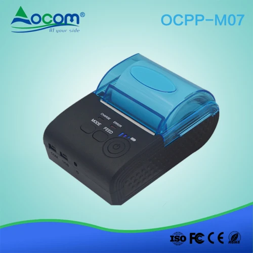 Portable Mobile QR Code Barcode POS 58mm Bluetooth Printer