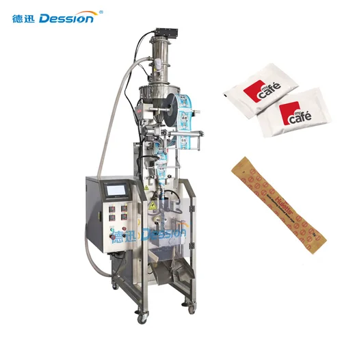 Foshan Dession 80-100bags/min sugar sachet packing machine high speed ...