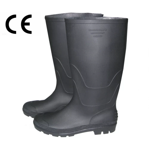 plastic pvc rain boots