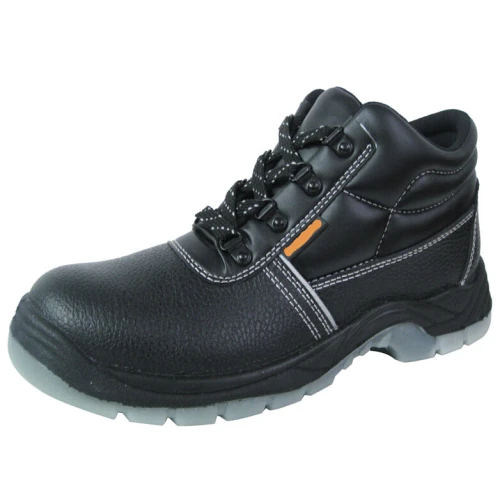 china genuine leather TPU sole working safety boots