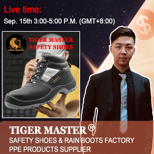tiger master safety shoes live show
