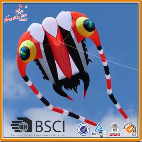 32 SQM trilobite pilot kite from kite factory