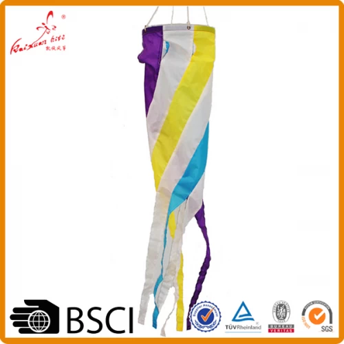design custom colorful decorative windsocks
