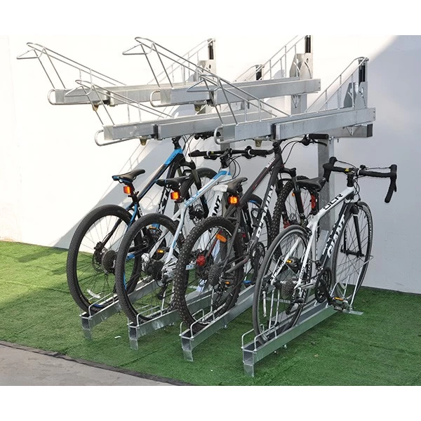 China's leading bike rack manufacturer of two tier bicycle parking rack