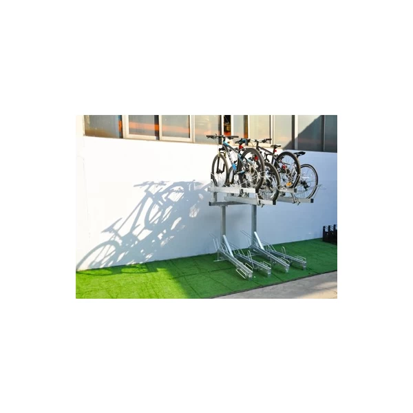 Why Double Stacked Bike Rack is Popular | Chinabikerack