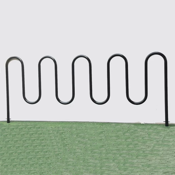 Galvanised Wave Shape Bicycle Rack | Chinabikerack